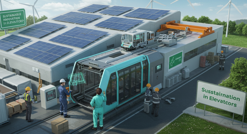 Elevator Manufacturers Find Ingenious Ways to Lower their Carbon Footprint