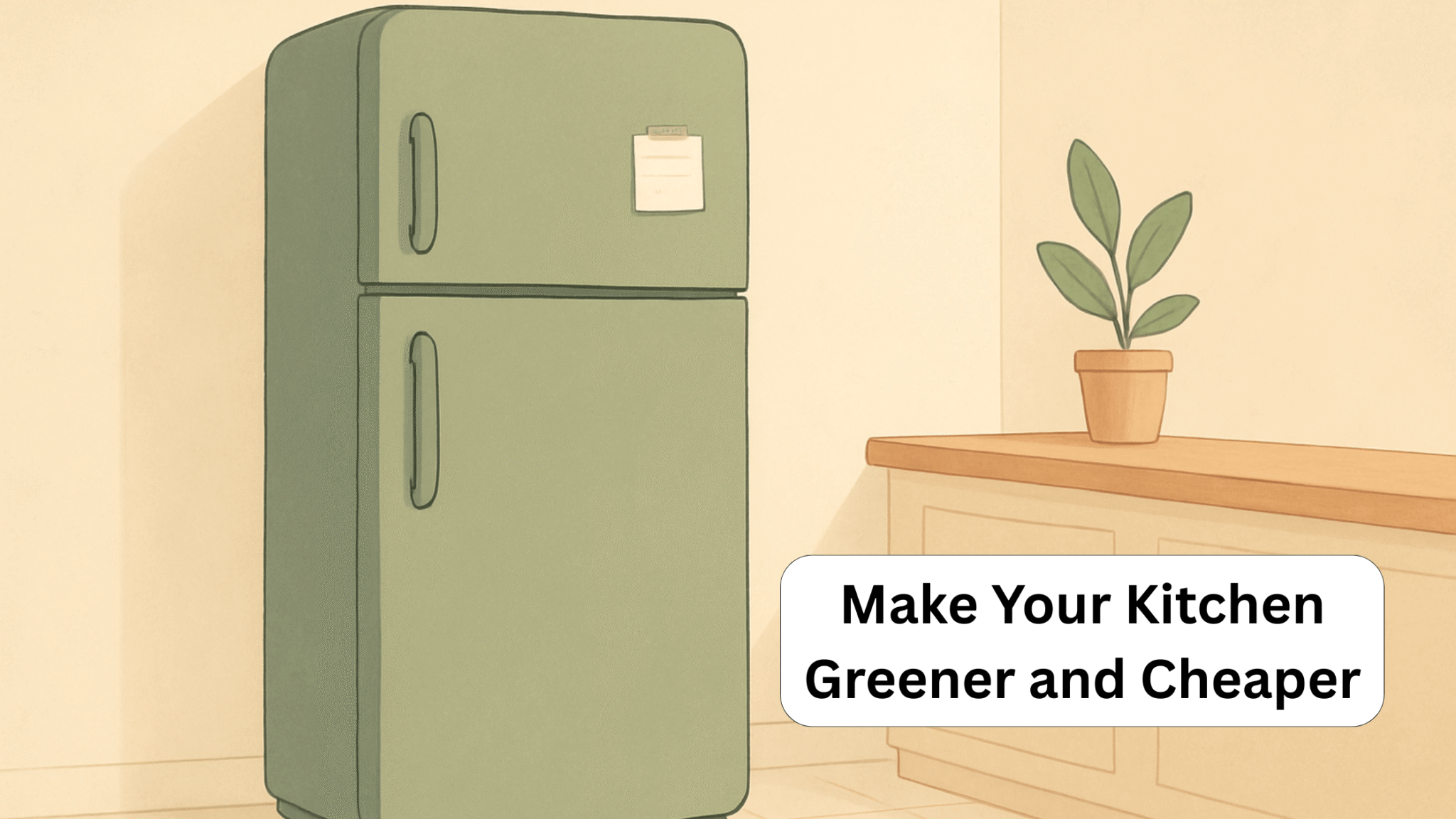 Make Your Kitchen Greener and Cheaper